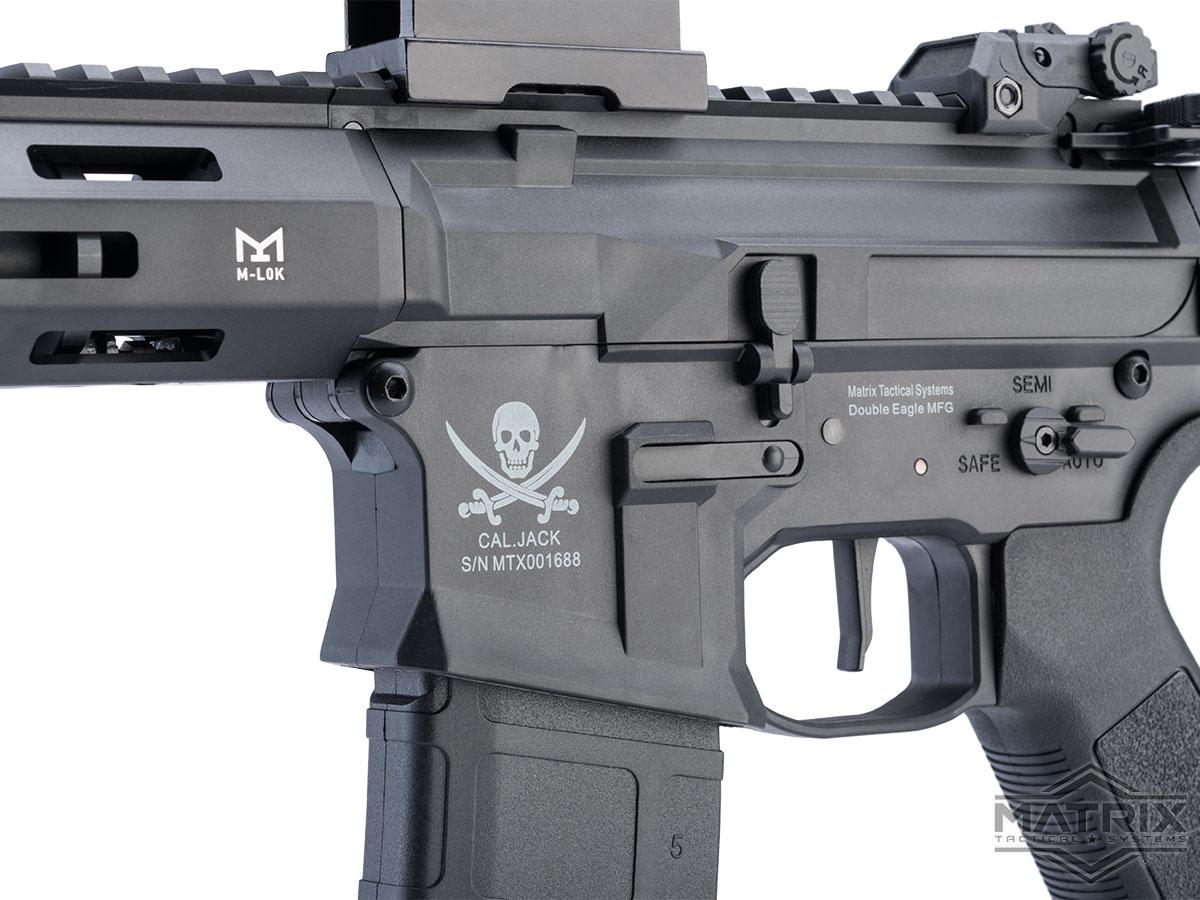 Matrix "Calico Jack" Polymer M4 Airsoft AEG Rifle w/ M-LOK Handguard ...