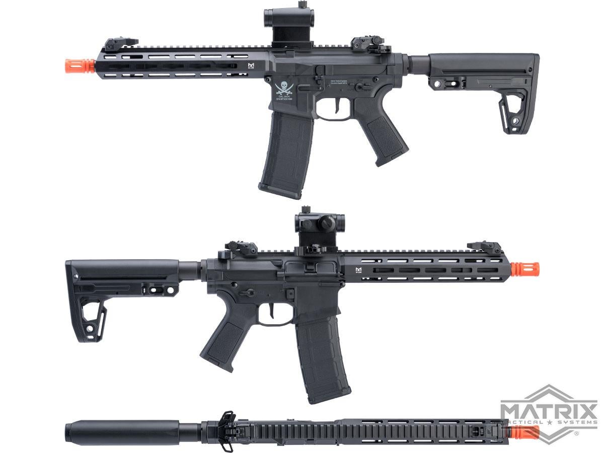 Matrix "Calico Jack" Polymer M4 Airsoft AEG Rifle w/ M-LOK Handguard ...